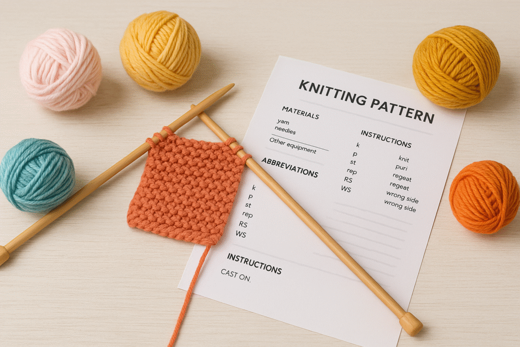How To Read Knitting Patterns For Beginners