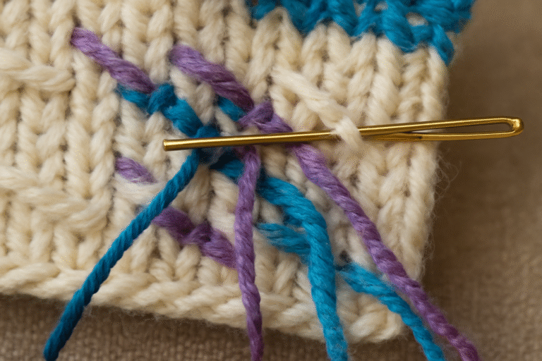 How to Change Colors While Knitting? 5 Easy Steps