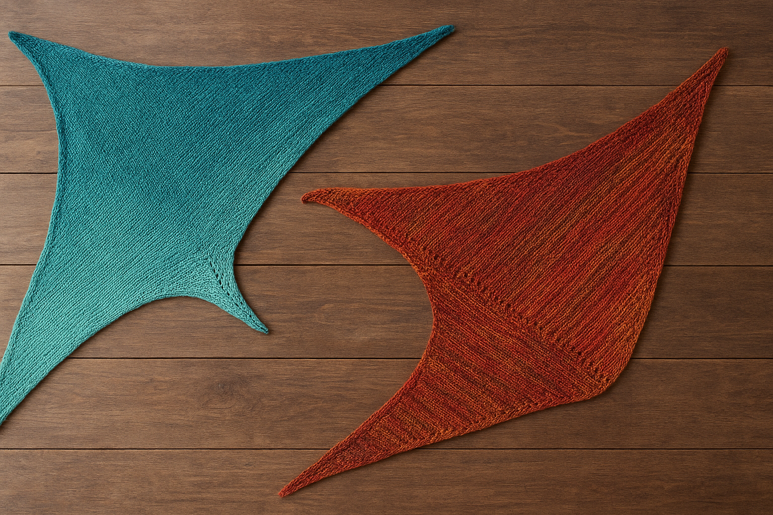How to Knit a Triangle: Easy Tutorial 3-Steps Guide